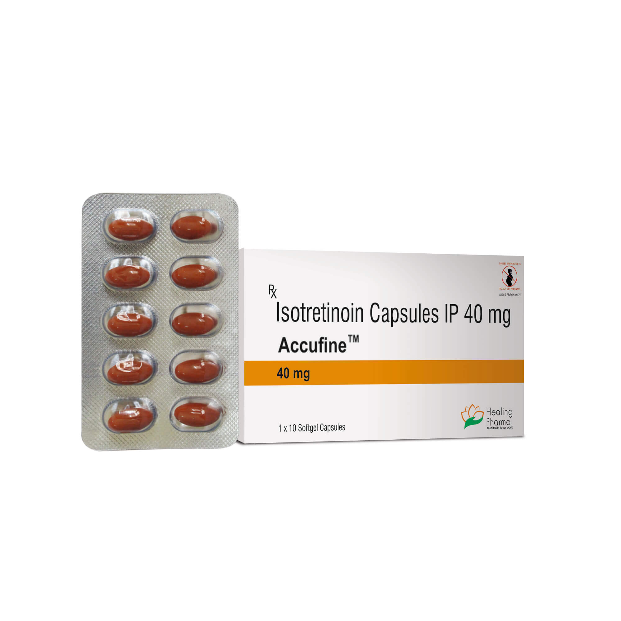 Accufine 40mg - Healing Pharma India Pvt Ltd