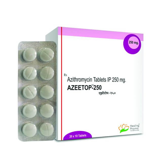 Azeetop 500mg – Healing Pharma India Pvt Ltd – Pharmaceutical Third ...