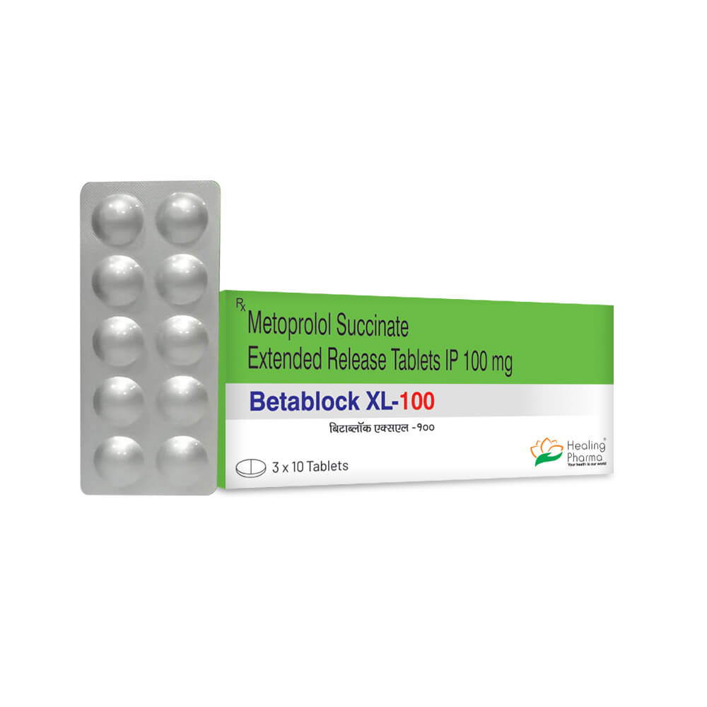 Betablock XL 100mg - Healing Pharma India Pvt Ltd