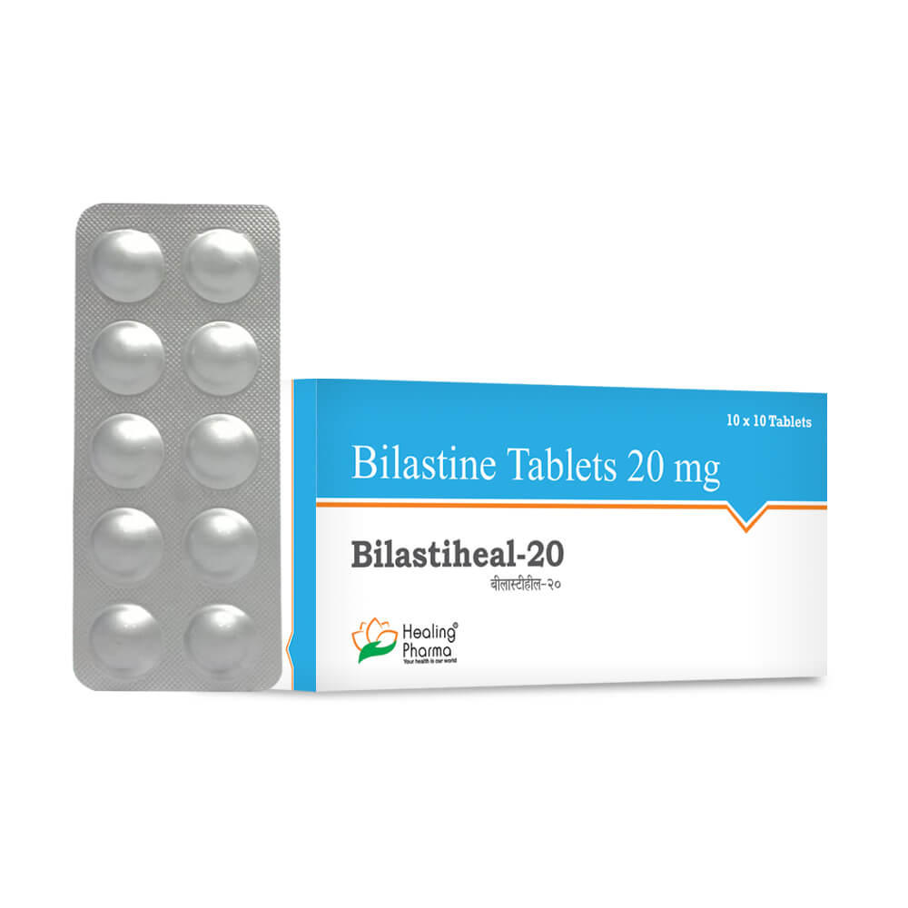 Bilastiheal 20mg - Healing Pharma India Pvt Ltd