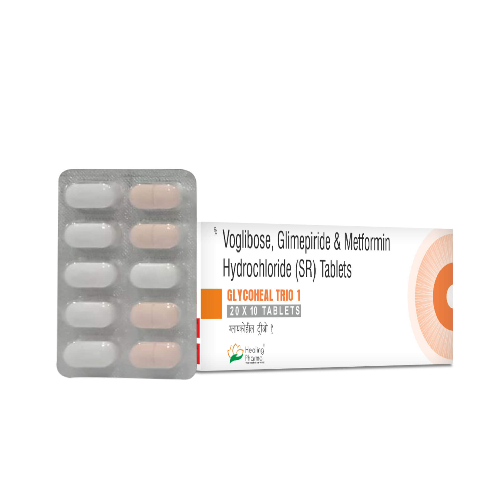 Glycoheal Trio 1 - Healing Pharma India Pvt Ltd