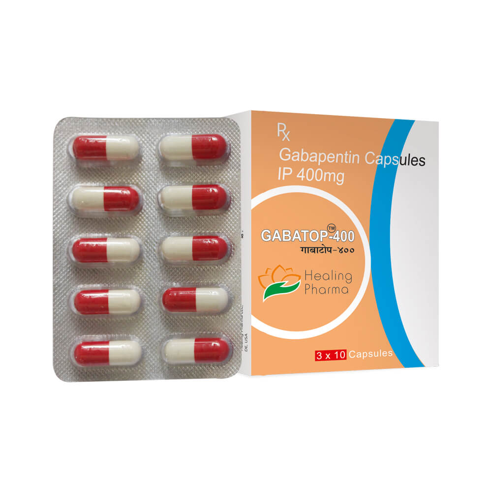Gabatop 400mg - Healing Pharma India Pvt Ltd