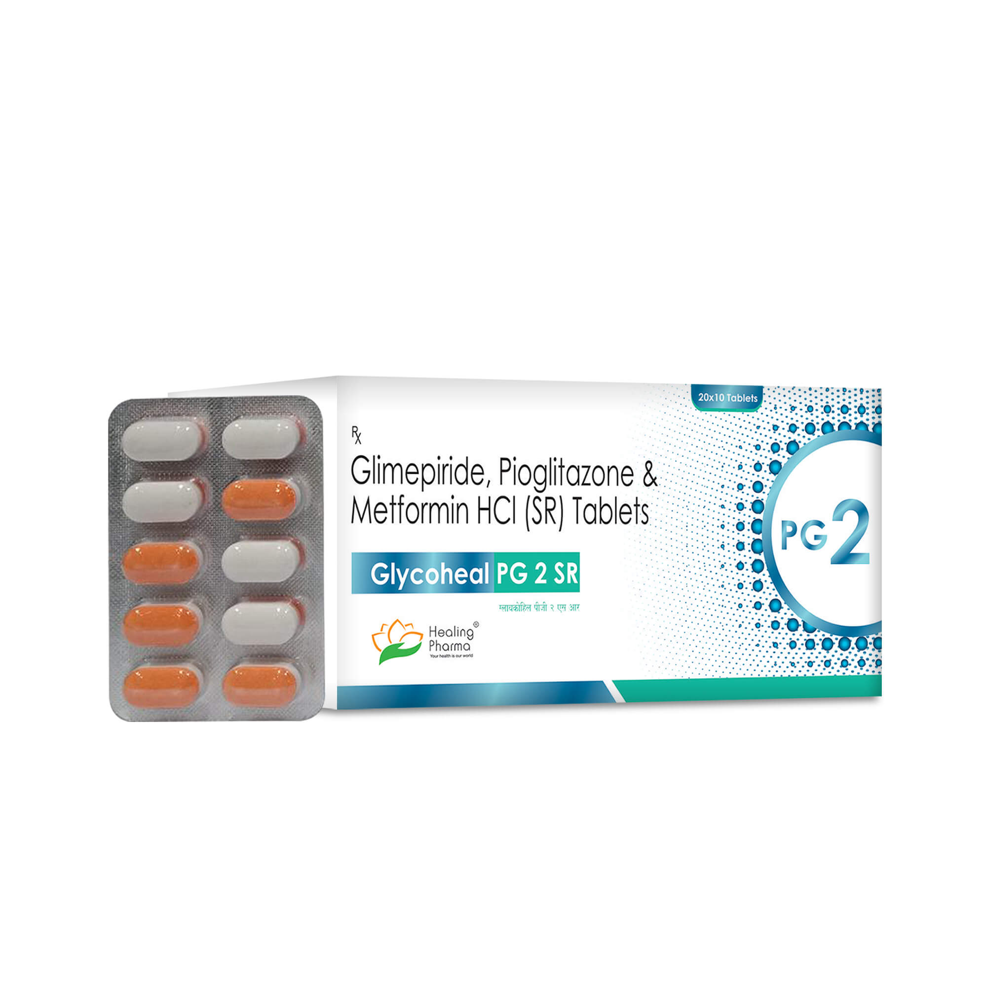 Glycoheal PG2 SR - Healing Pharma India Pvt Ltd