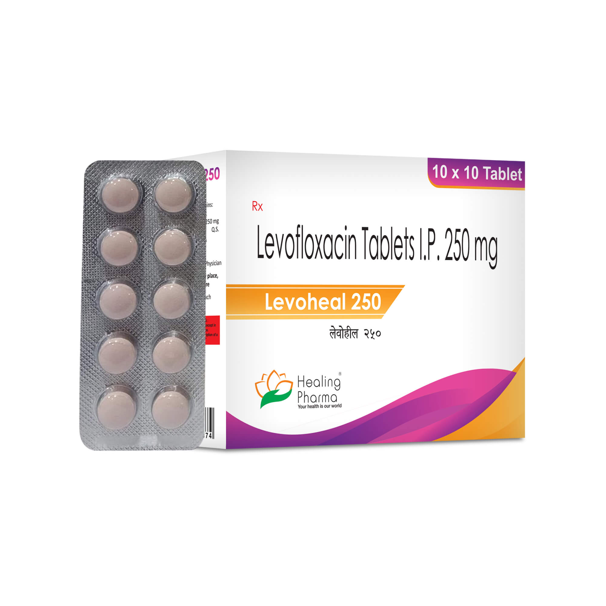 Levoheal 250 - Healing Pharma India Pvt Ltd