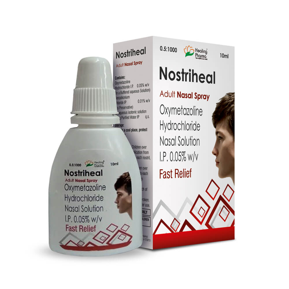 Nostriheal Nasal Spray - Healing Pharma India Pvt Ltd