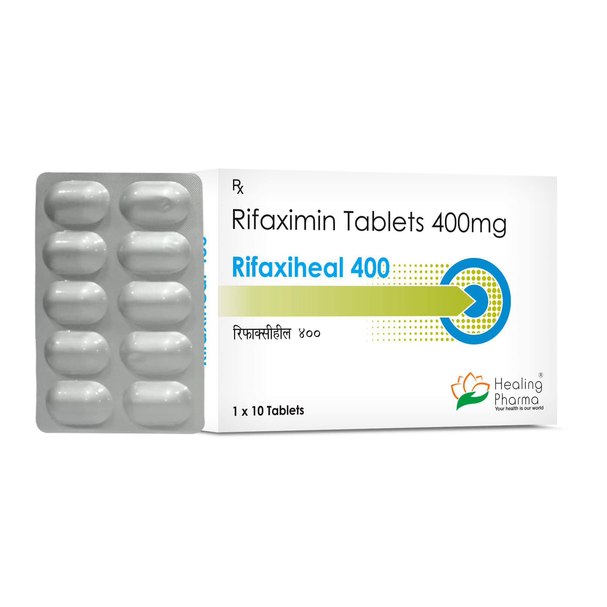 Rifaxiheal 400 - Healing Pharma India Pvt Ltd
