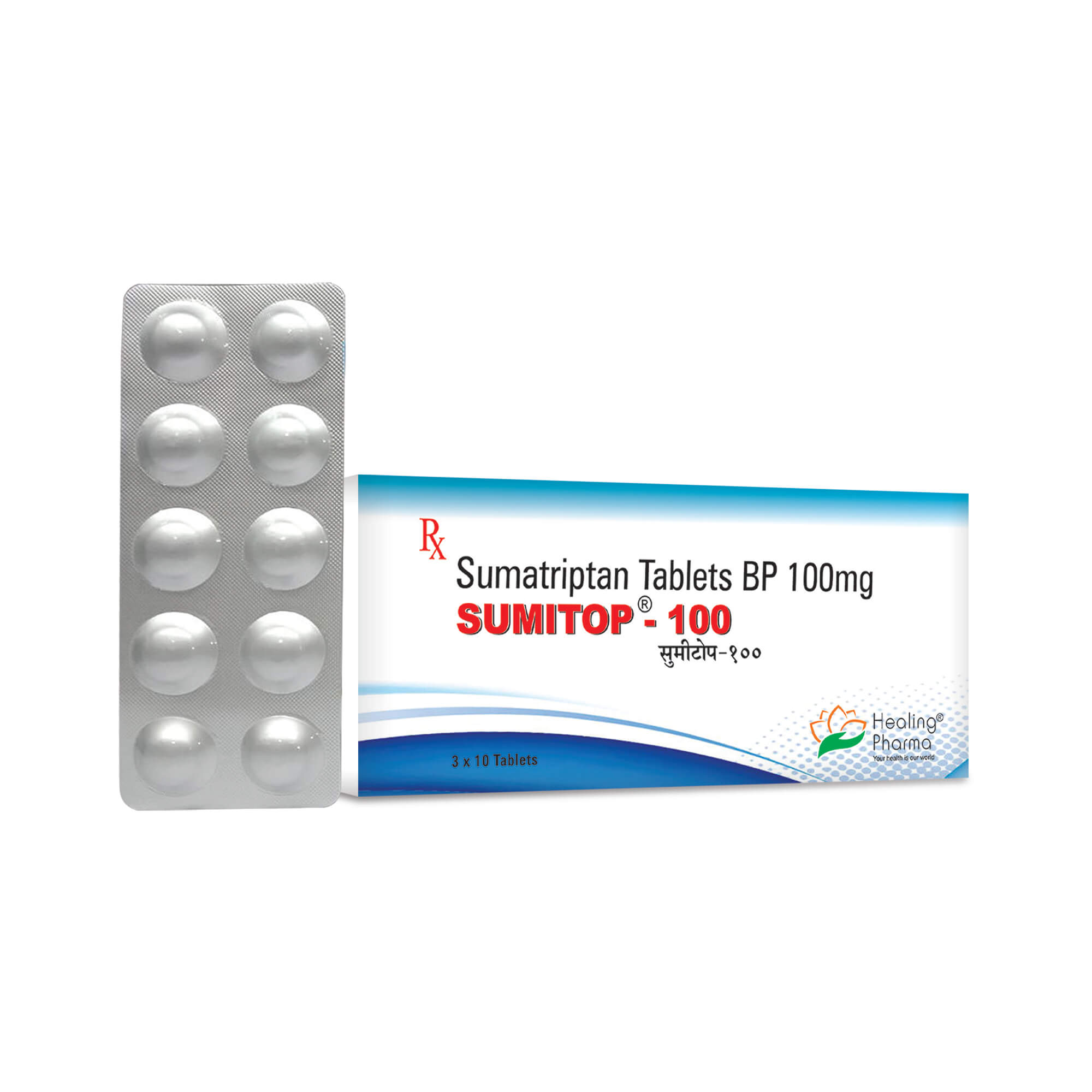 Sumitop 100mg - Healing Pharma India Pvt Ltd