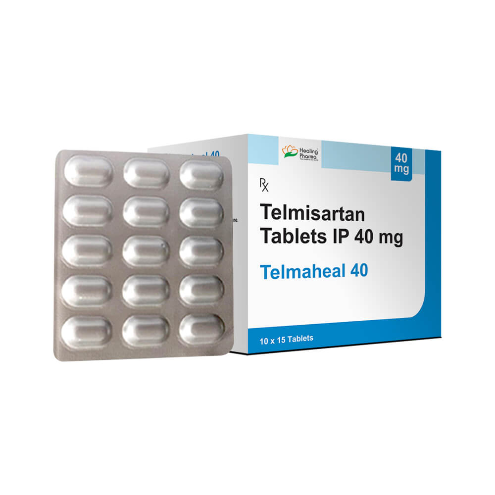 Telmaheal 40mg 15 Tab - Healing Pharma India Pvt Ltd