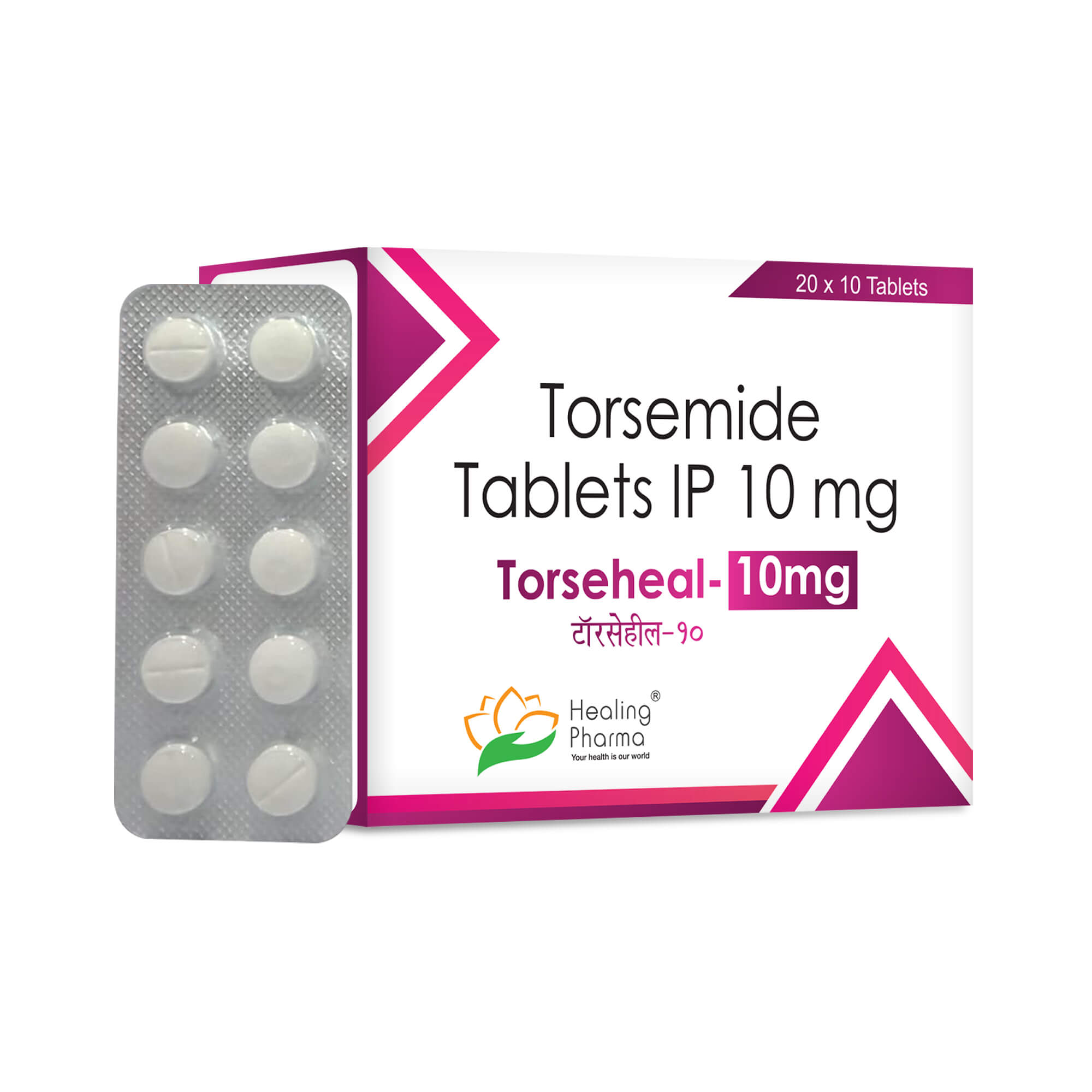 Torseheal 10mg - Healing Pharma India Pvt Ltd