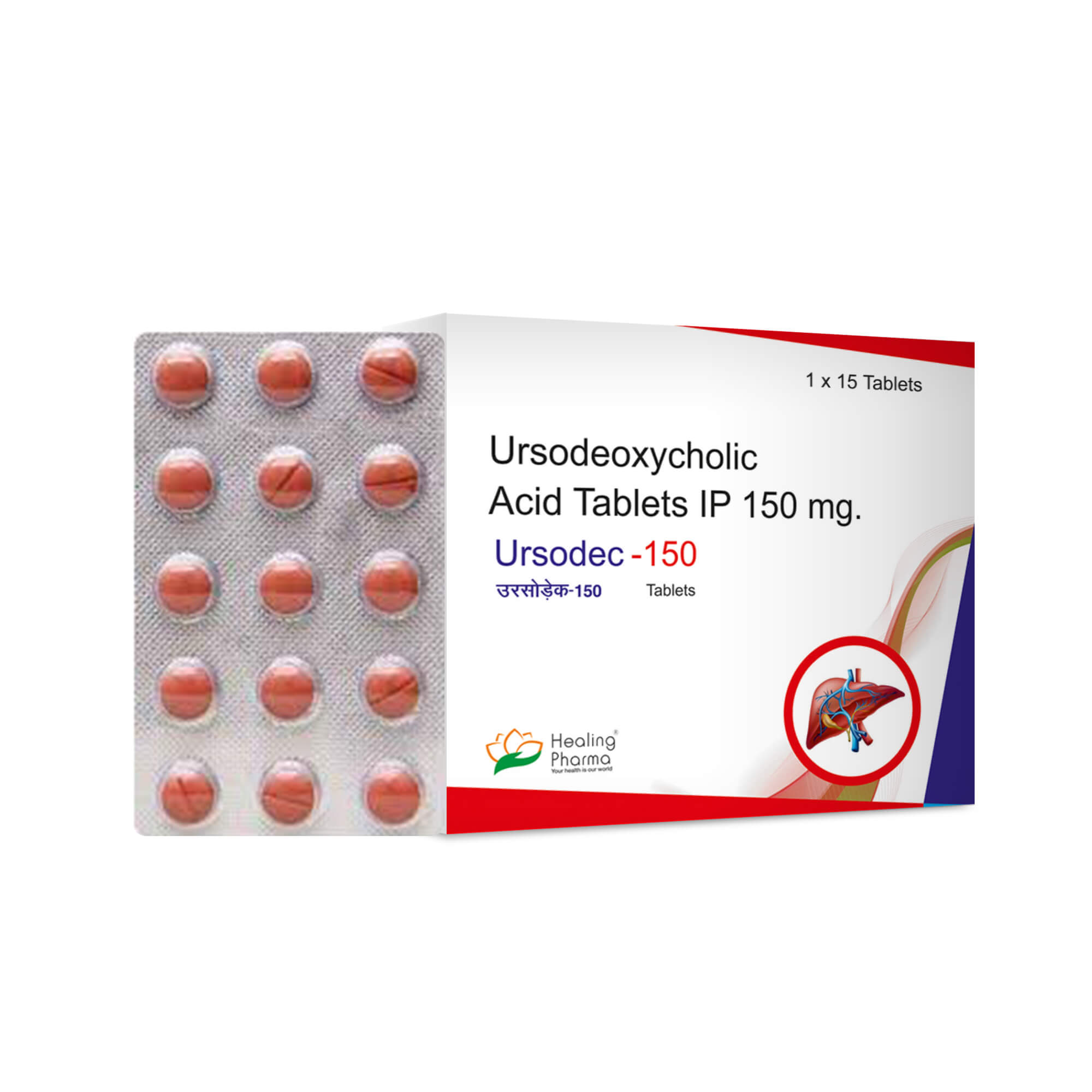 Ursodec 150 - Healing Pharma India Pvt Ltd