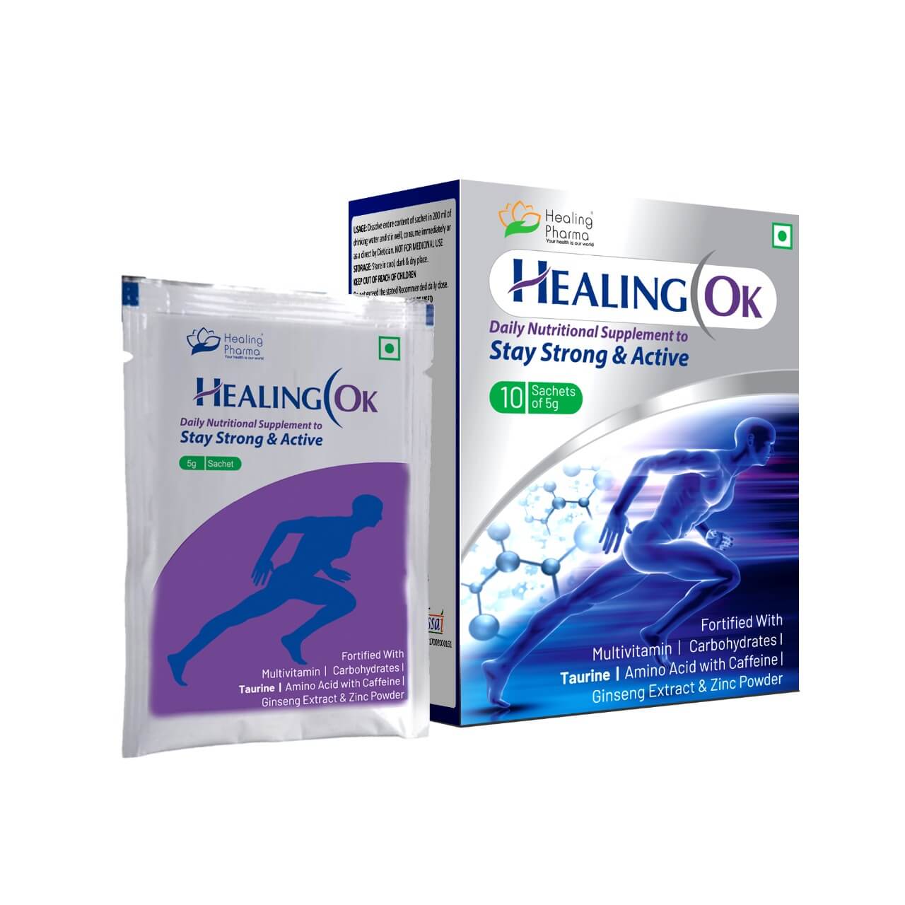 Healing OK Sachet - Healing Pharma India Pvt Ltd