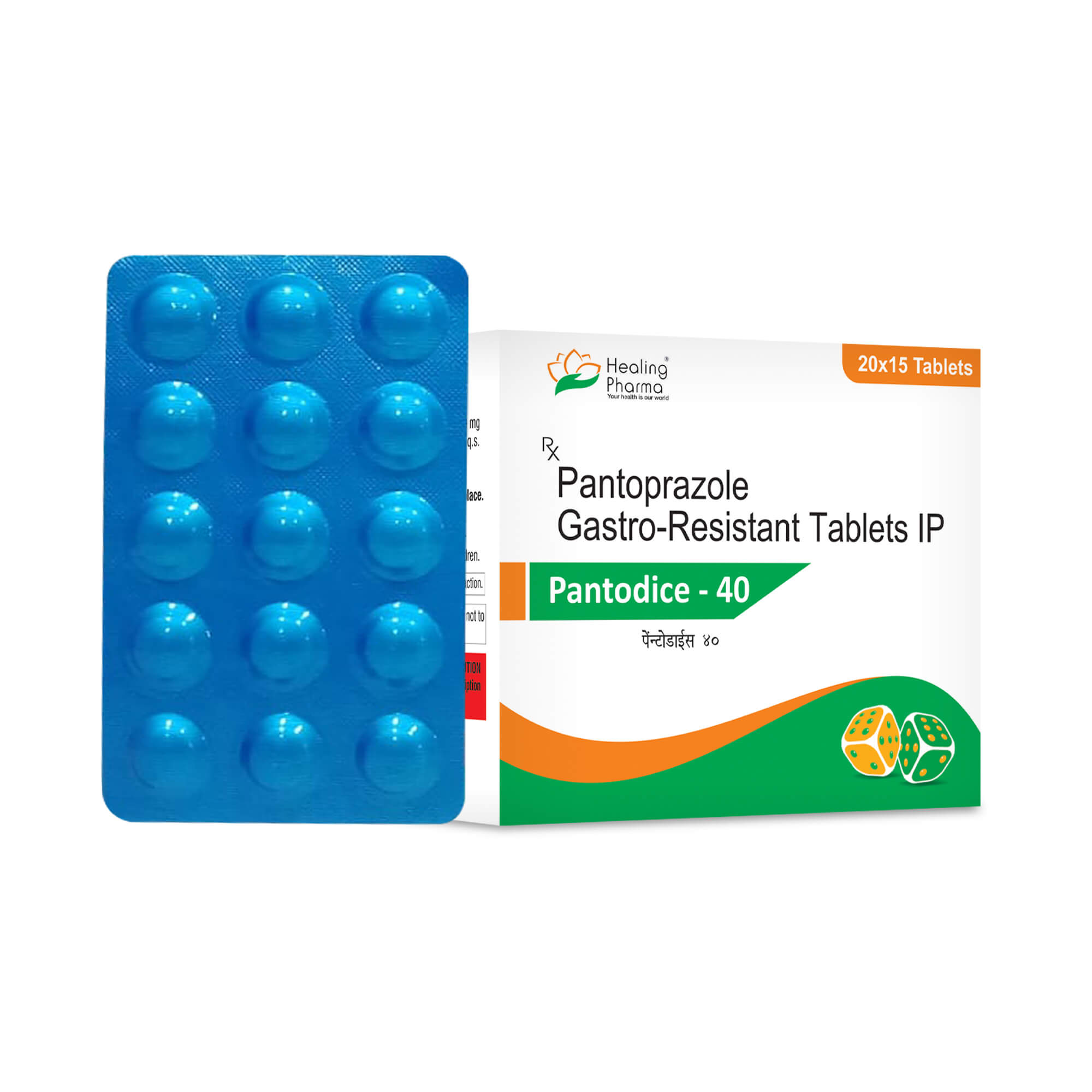 Pantodice 40 - Healing Pharma India Pvt Ltd