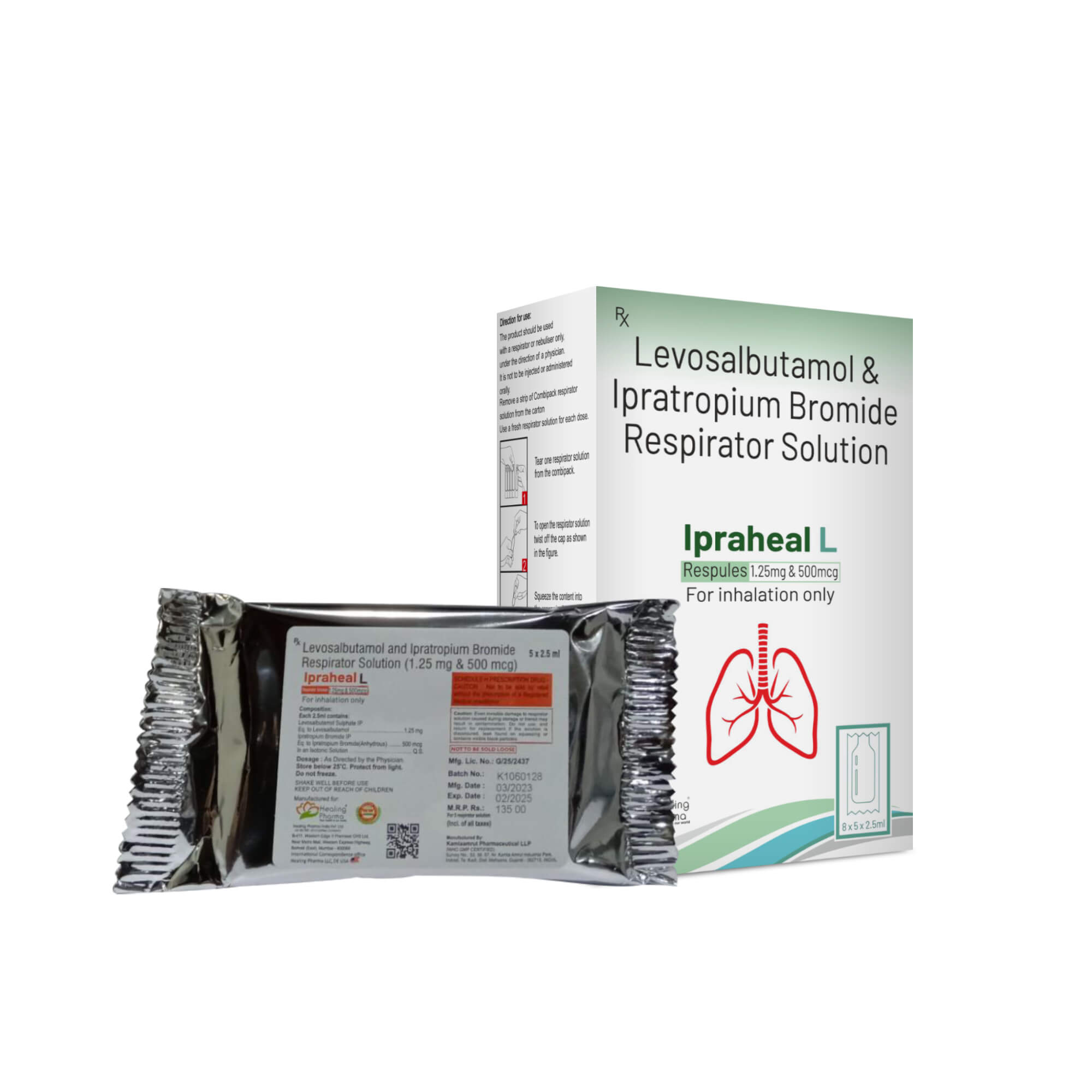 Ipraheal L Respules - Healing Pharma India Pvt Ltd