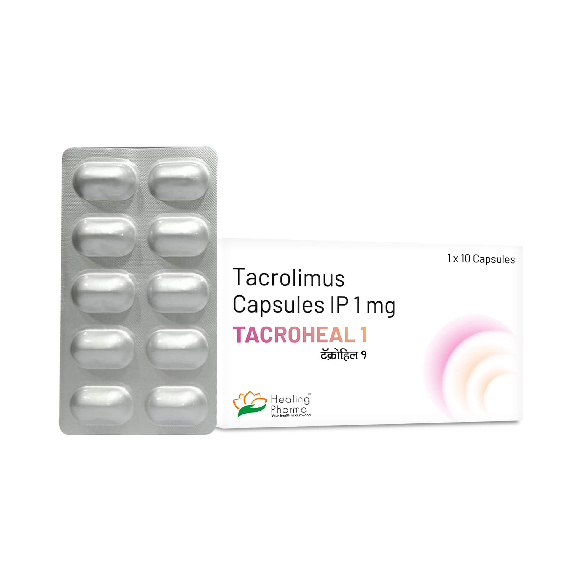 Tacroheal 1 CAP - Healing Pharma India Pvt Ltd