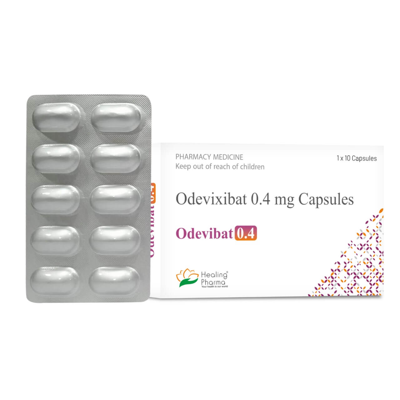 Odevibat 0.4mg - Healing Pharma India Pvt Ltd