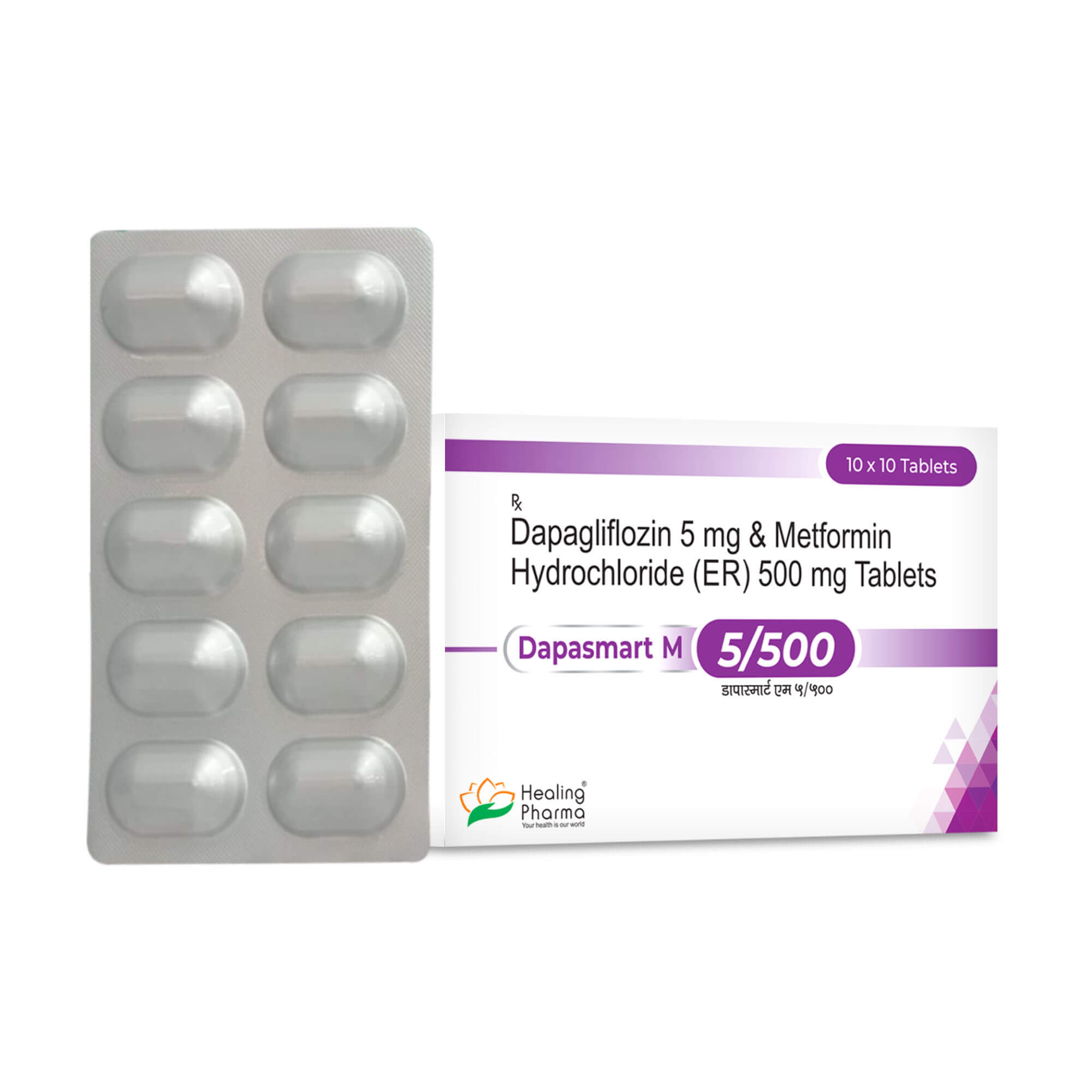 Dapasmart M 5/500 - Healing Pharma India Pvt Ltd
