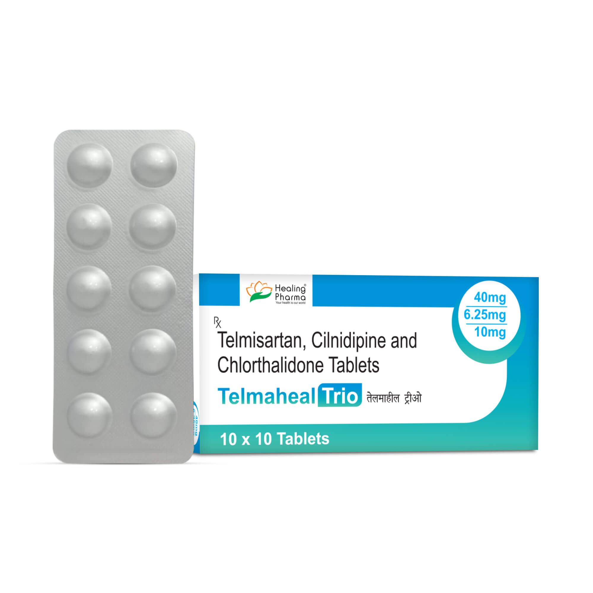 Telmaheal Trio - Healing Pharma India Pvt Ltd
