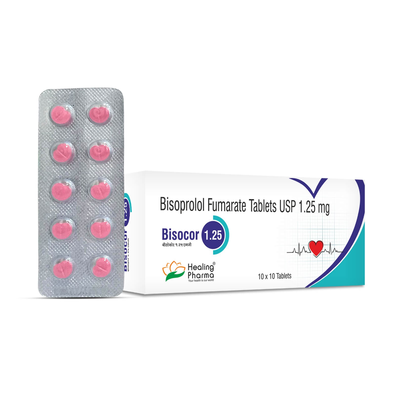 Bisocor 1.25 - Healing Pharma India Pvt Ltd