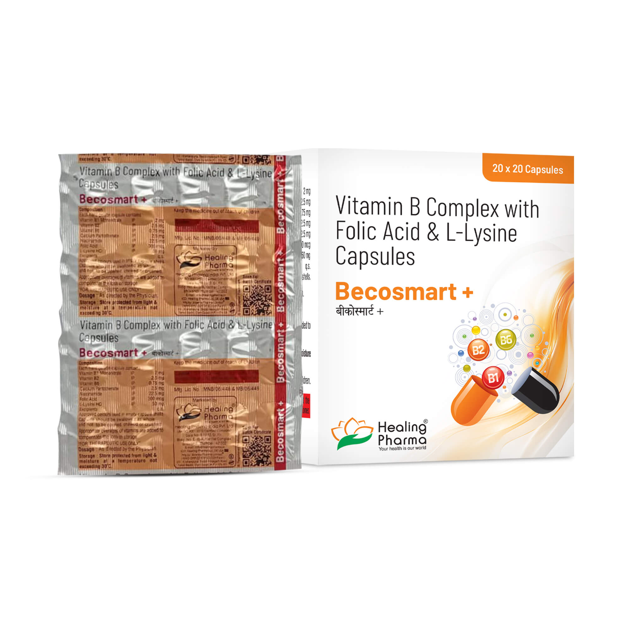 Becosmart + - Healing Pharma India Pvt Ltd