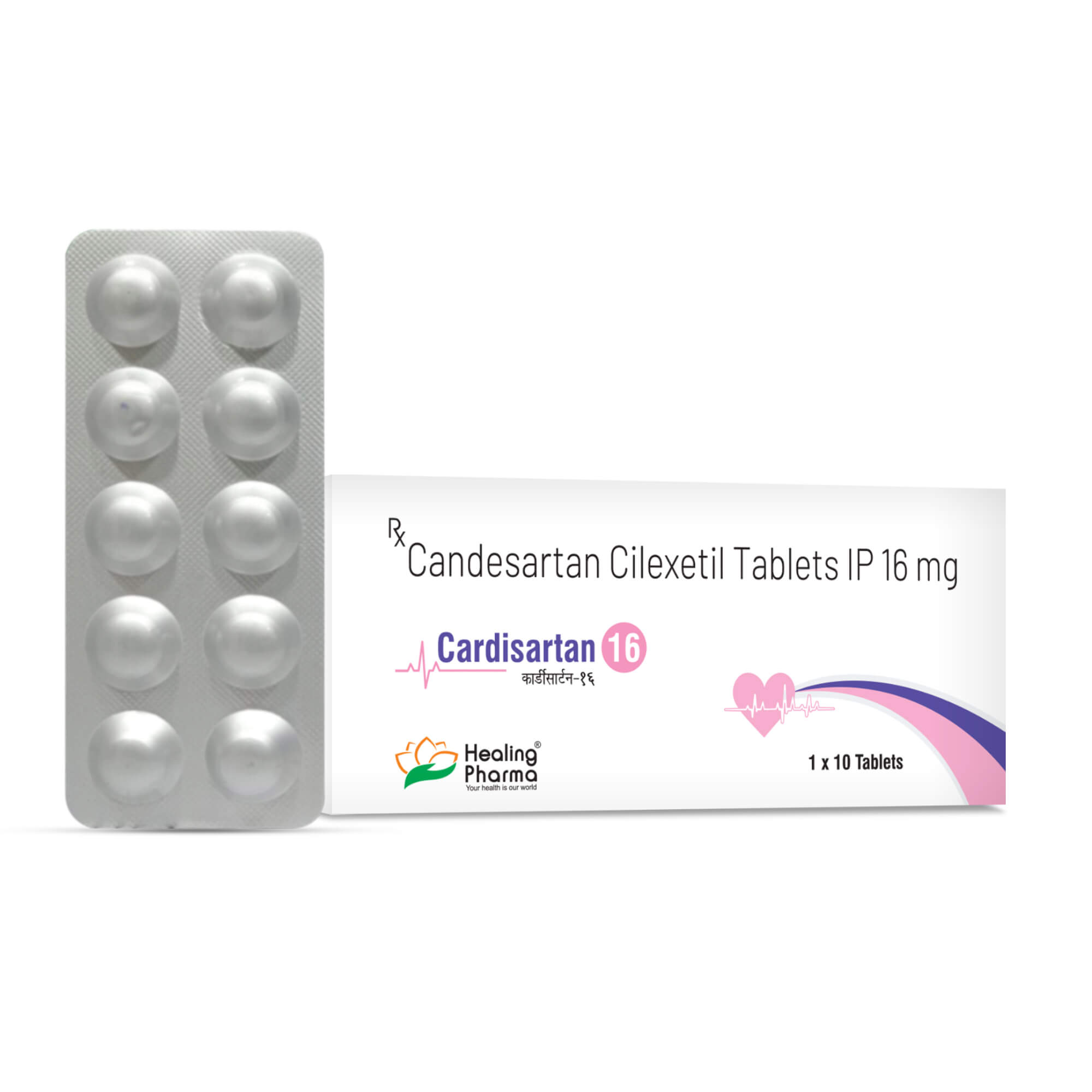 Cardisartan 16 – Candesartan 16 mg Tablets