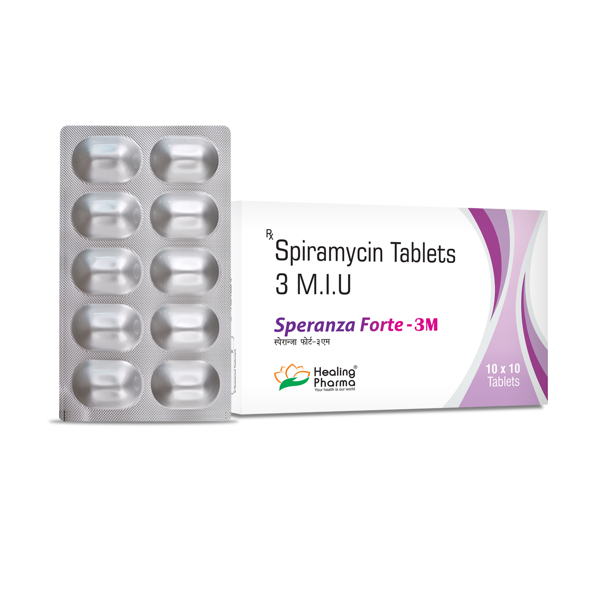 Speranza Forte 3M – Spiramycin 3 M.I.U Tablet
